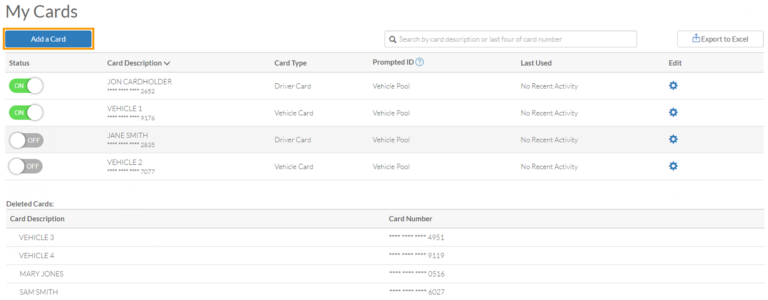 Add and Edit Cards – iConnectData Help Center